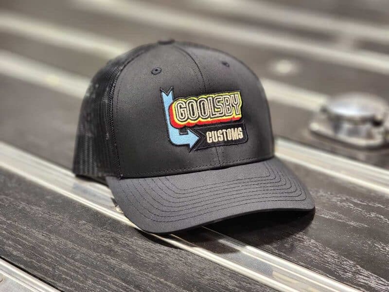Goolsby Customs 70's Logo Snapback Hat | Goolsby Customs